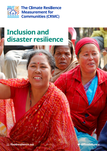 Inclusion and disaster resilience - Zurich Climate Resilience Alliance